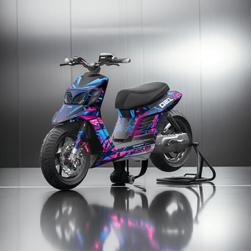Kit déco scooter 50cc sur mesure – Design personnalisé & finitions haut ...